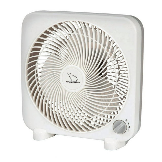 Polar-Aire S-9PB 9" Personal Box Fan, Small Household Bed Fan - Walmart.com