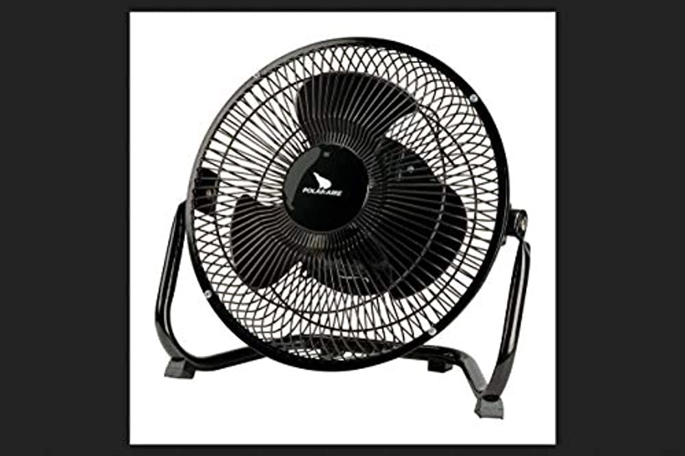Polar-Aire 8" Silent Small Indoor Adjustable Bedroom Table Fan, 3 Speed ...