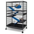 "Polar Aurora Large Ferret Stand, 50"" H 4 Tier Deluxe Pet Cage Kit ...