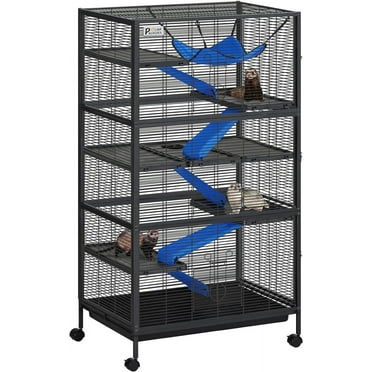 Unipaws Hamster Corner Cage, Large Critter Nation Cage for Guinea Pigs ...