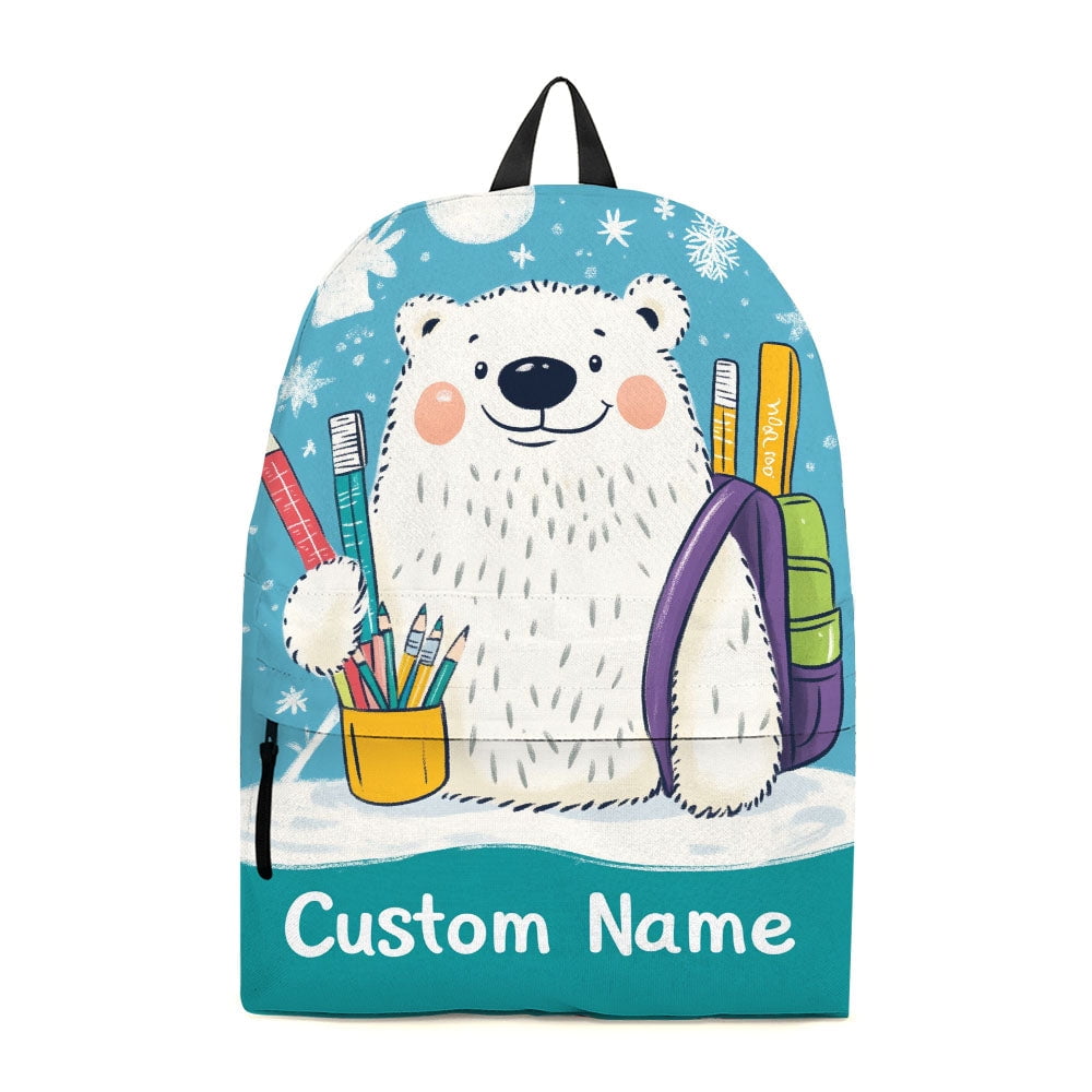 Polar Bear Animal Backpack for Kids, Kindergarten backpacks, Kids ...