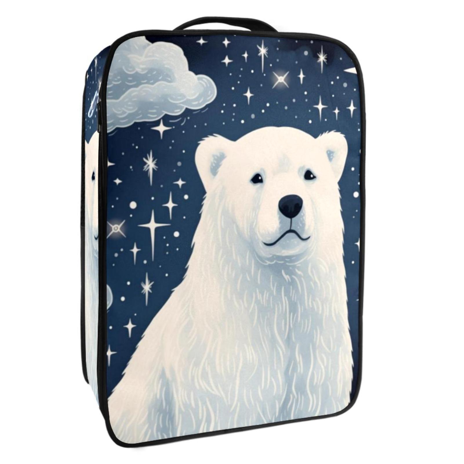 Polar Bear Durable Polyester Shoe Containers - Conveniently Organize ...