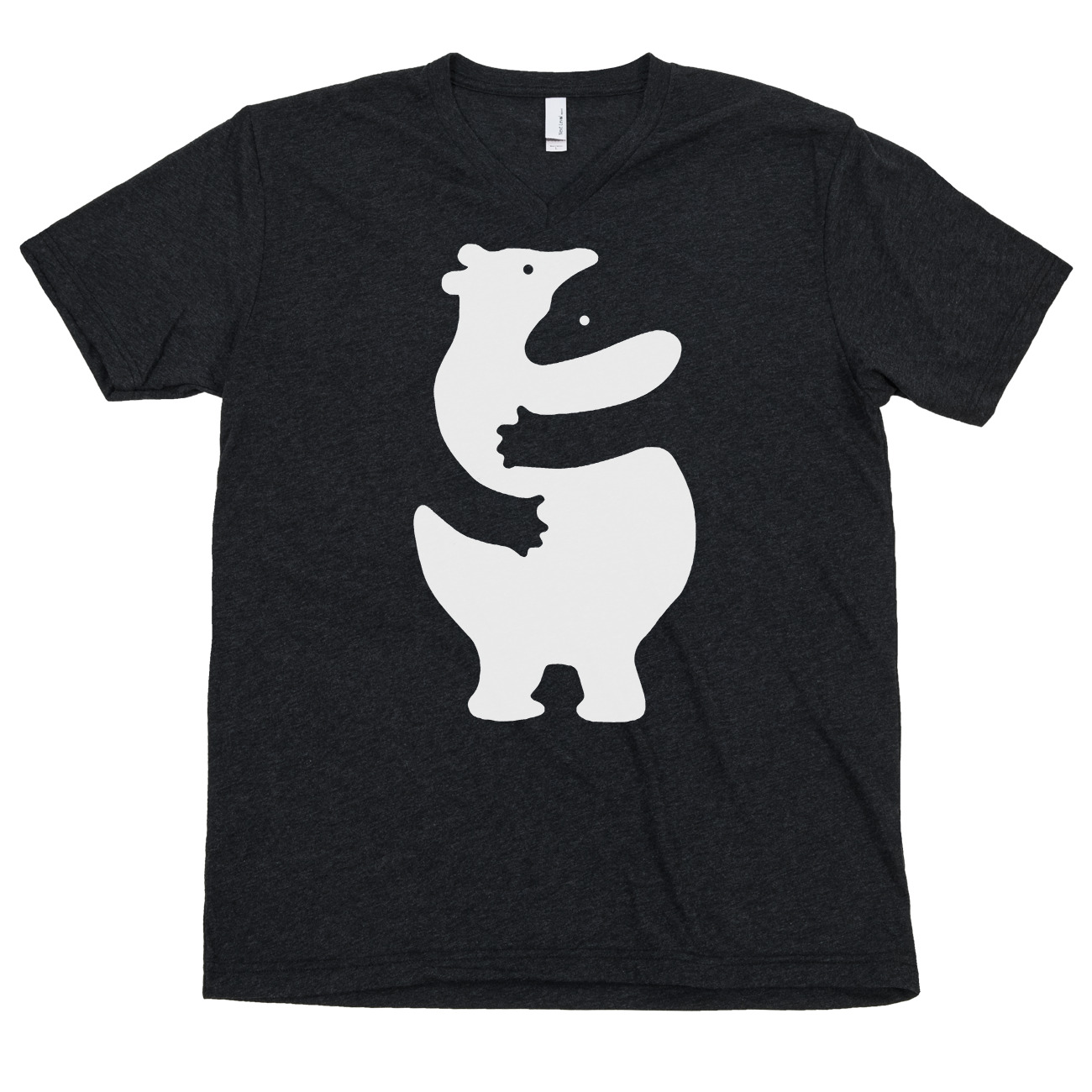 Polar Bear Hug T Shirt Love Hugs Hugging Hugger Best Friends Cute ...