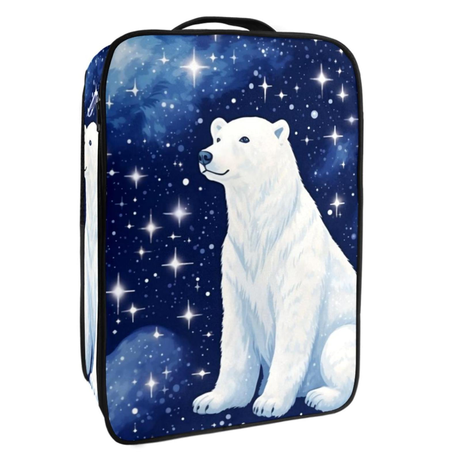 Polar Bear Polyester Shoe Boxes 23x31cm/9x12in - Shoe Storage ...