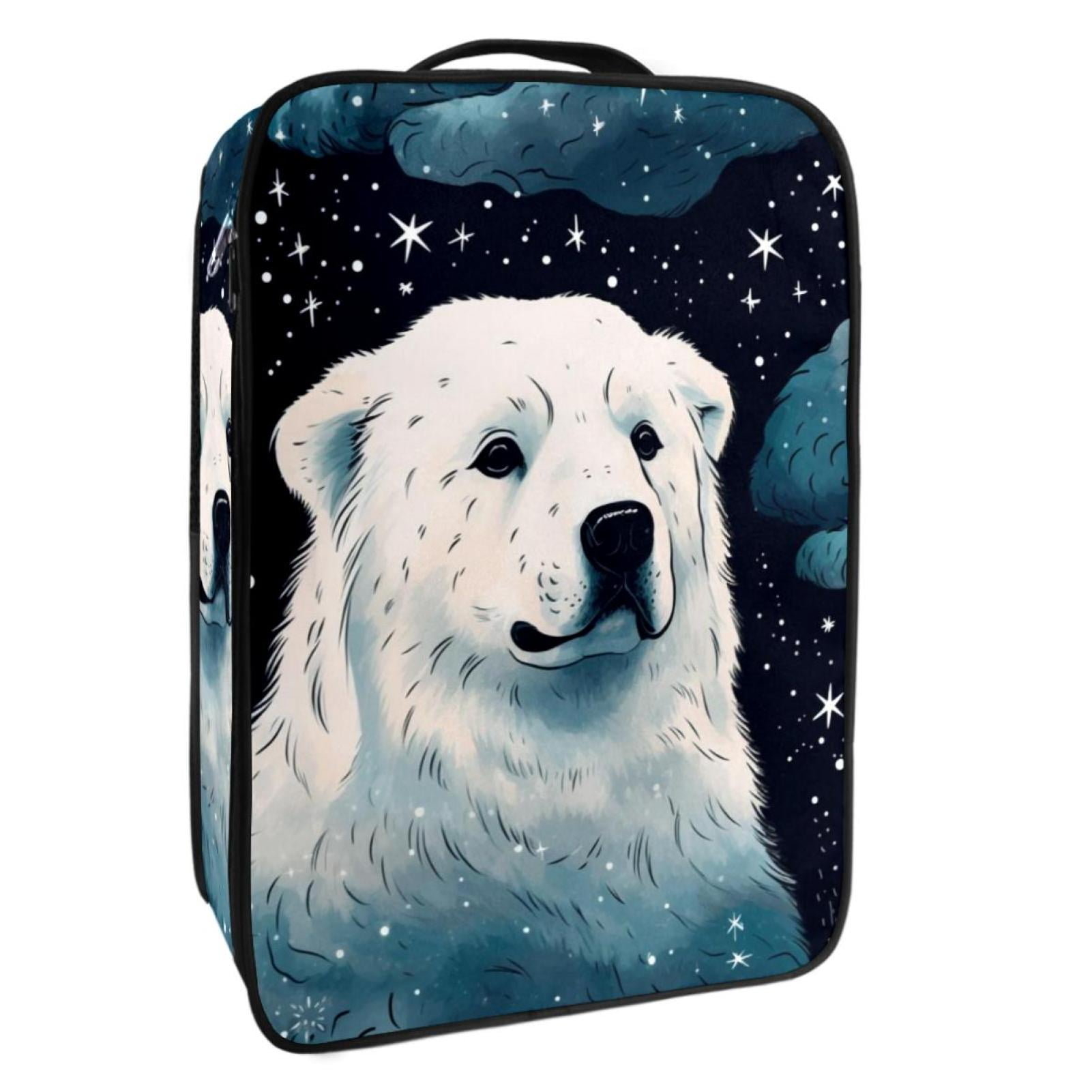 Polar Bear Polyester Shoe Storage Boxes Organizer - 23x31cm/9x12in Size ...