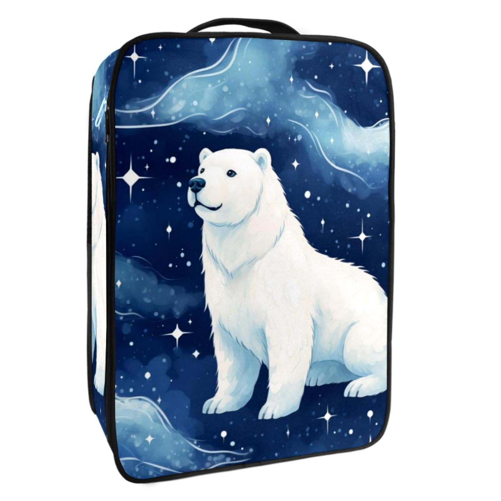 Polar Bear Premium Polyester Shoe Rack Organizer - Space-Saving 23x31cm ...