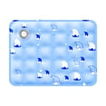 Polar Bear Print Water Fillable Pet Cooling Mat Pressure Activated Gel ...