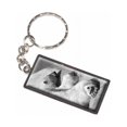 Polar Bear Stretched Out Sleeping Vintage Keychain Key Chain Ring ...
