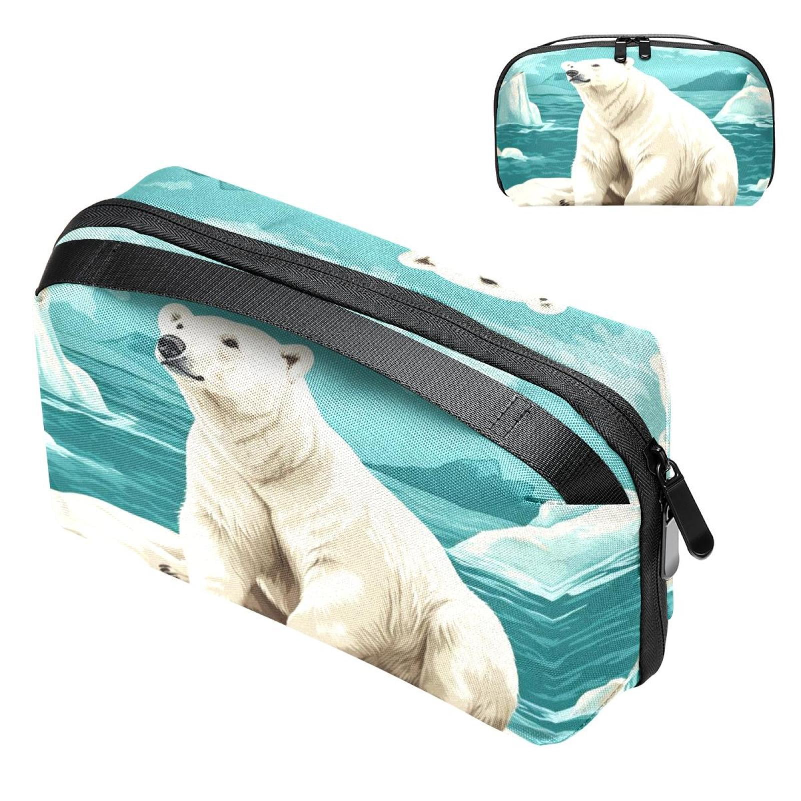 Polar Bear USB Organizer Waterproof Oxford Cloth Hard Drive Case Small ...