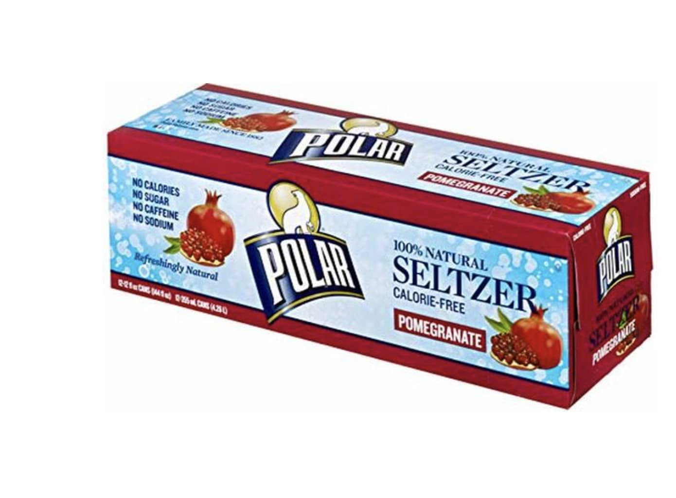 Polar Beverage Pomegranate Seltzer, 12 fl oz., 24 ct - Walmart.com
