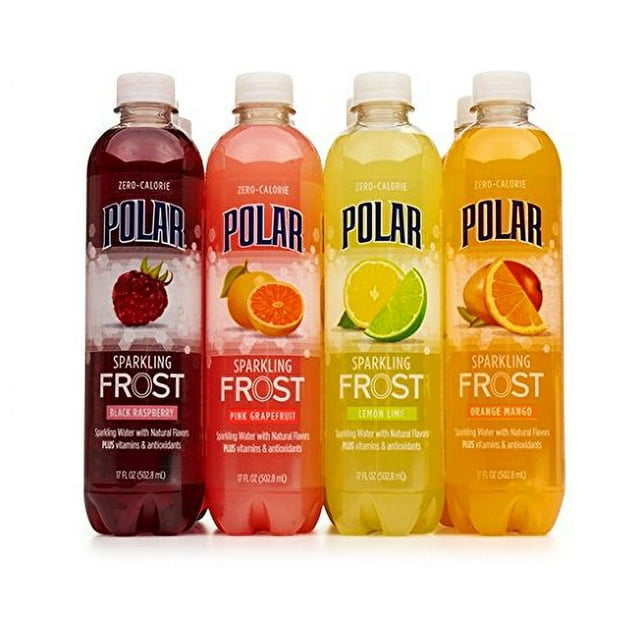 Polar Beverages Sparkling Frost Variety Pack, 17 Fluid Ounce (Pack Of ...