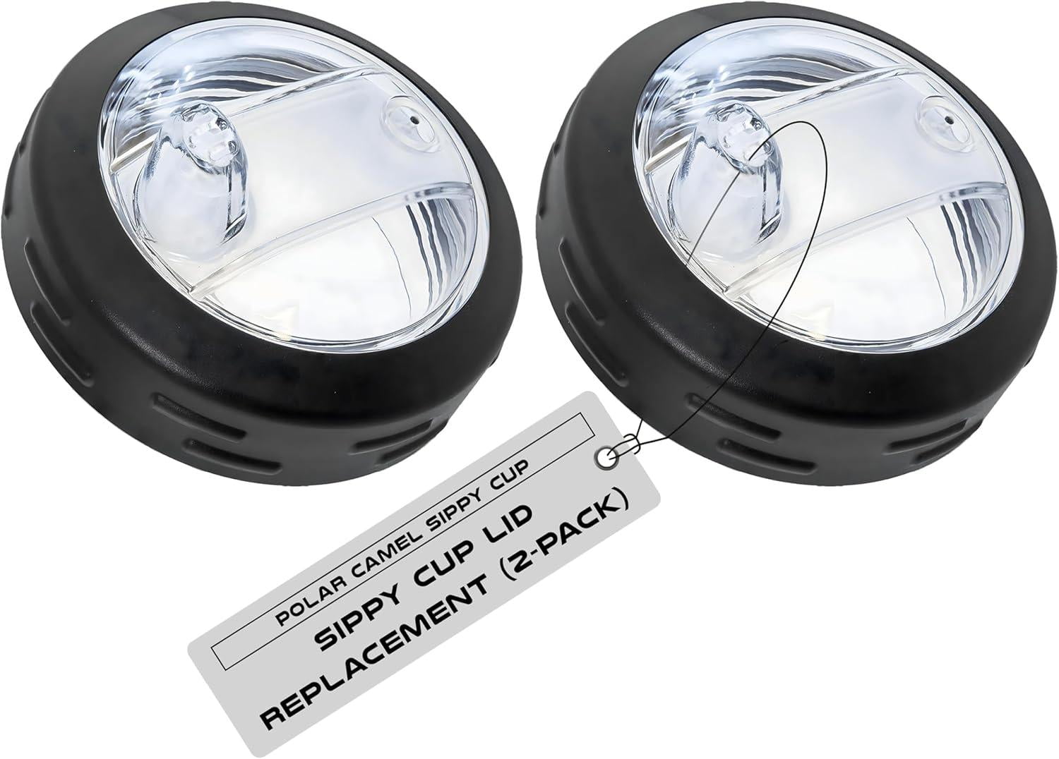 Polar Camel Lid Replacement Sippy Cups (10 oz 2-Pack) - Perfect Fit for ...