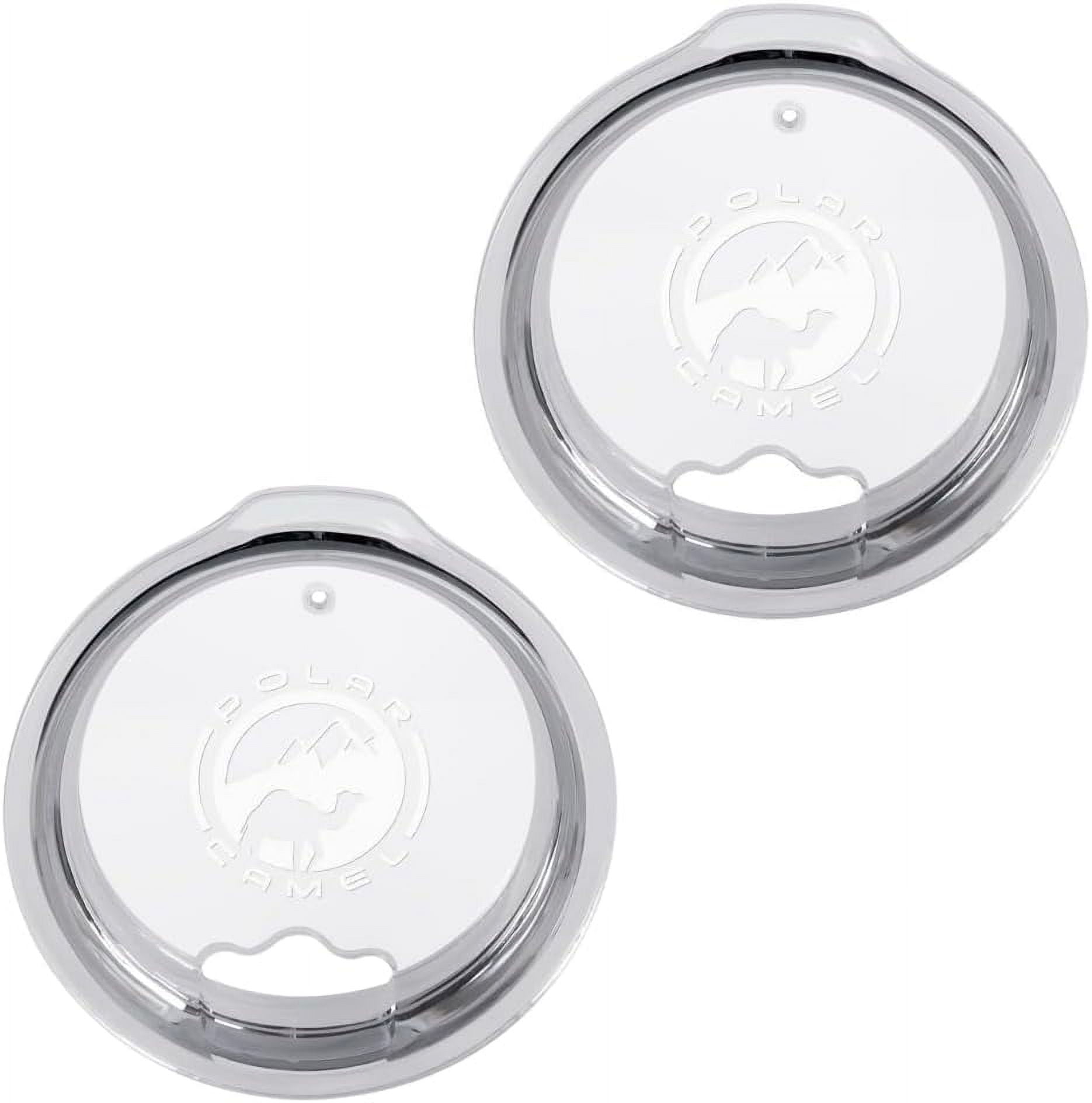 Polar Camel Tumblers Replacement Lid with Hole for Straw, Acrylic ...