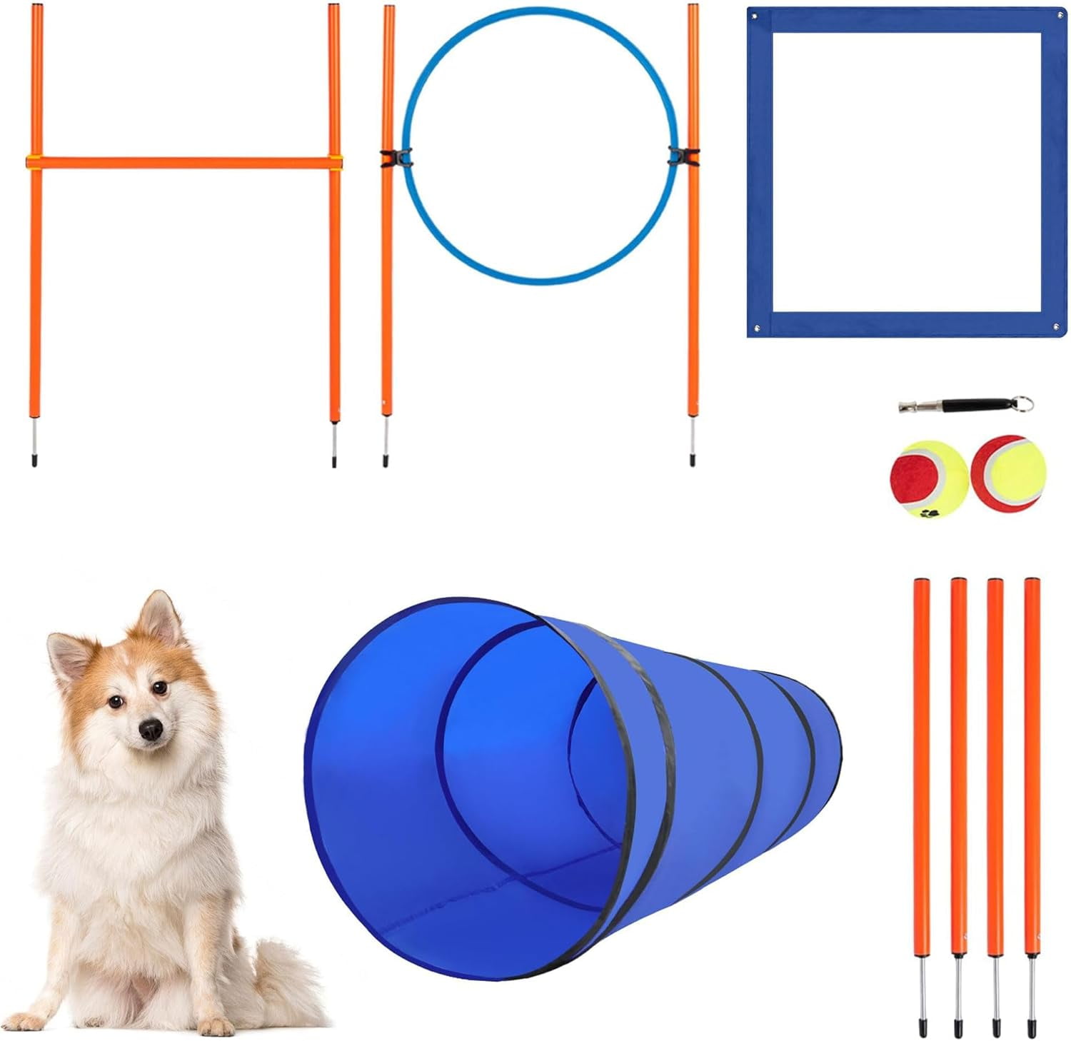 Polar Dog Agility Equipment, Dog Obstacle Courses Backyard - Pet ...