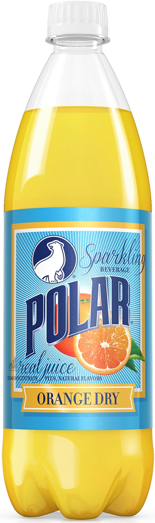 Polar Dry Soda, Orange, 33.8 Fl Oz - Walmart.com