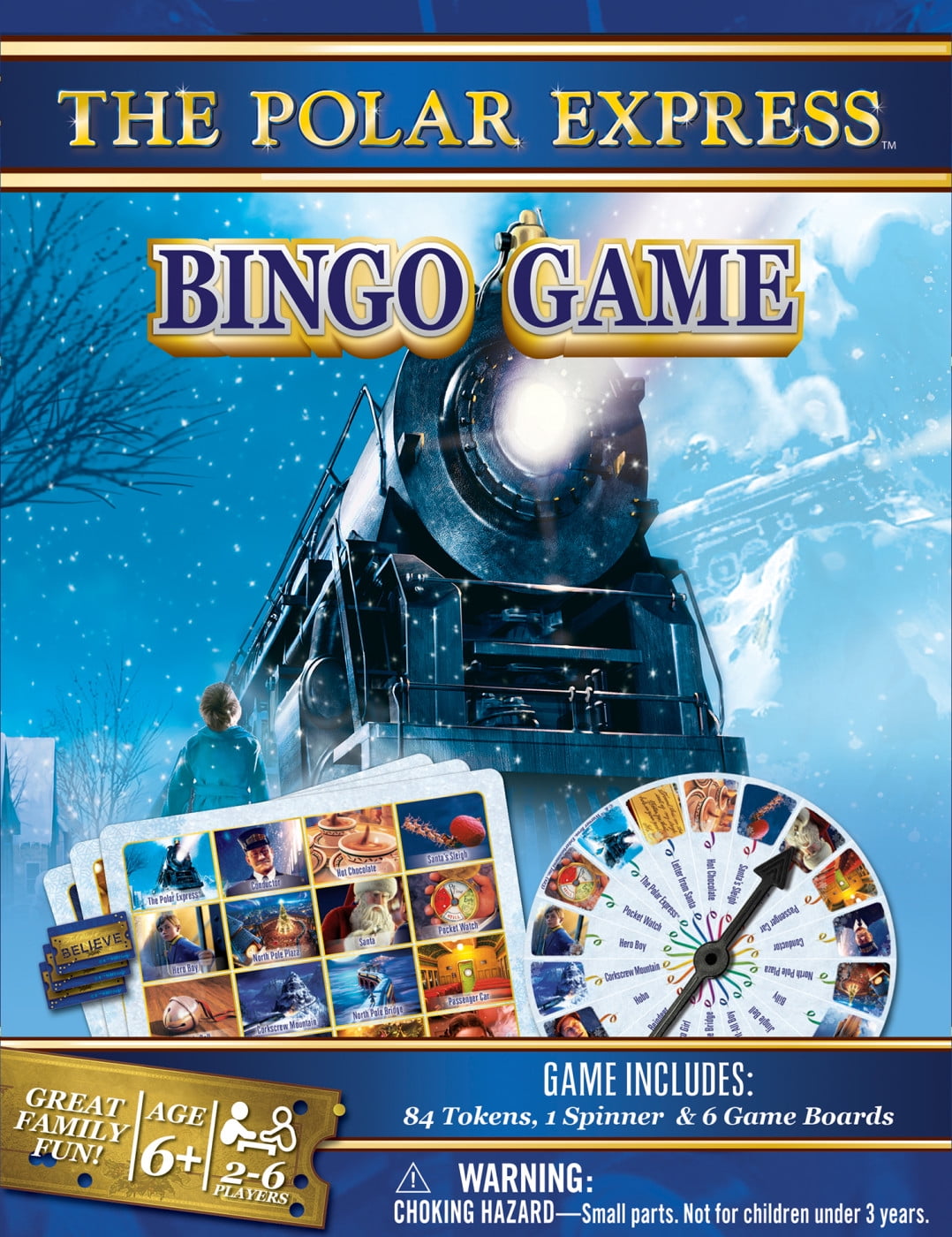 Polar Express Bingo Game - Walmart.com