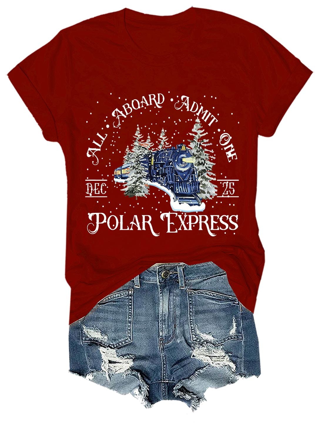 Polar Express Shirt, All Aboard Polar Express Christmas Shirt, Polar ...