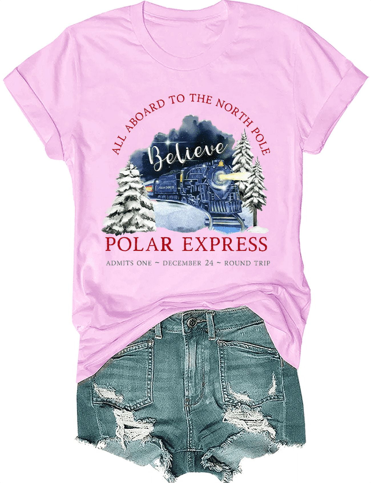 Polar Express Shirt, All Aboard to The North Pole Polar Express ...