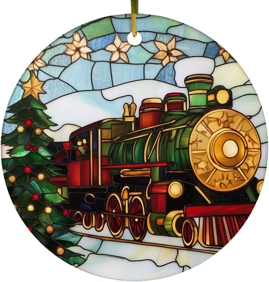 Polar Express Train Christmas Ornaments, Polar Express Train Ornament ...