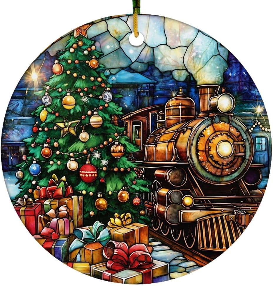Polar Express Train Christmas Ornaments, Polar Express Train Ornament ...