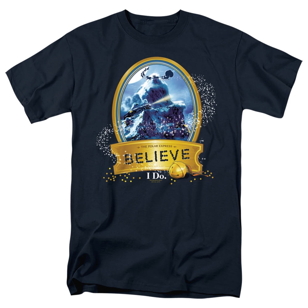 Polar Express True Believer Officially Licensed Adult T Shirt - Walmart.com