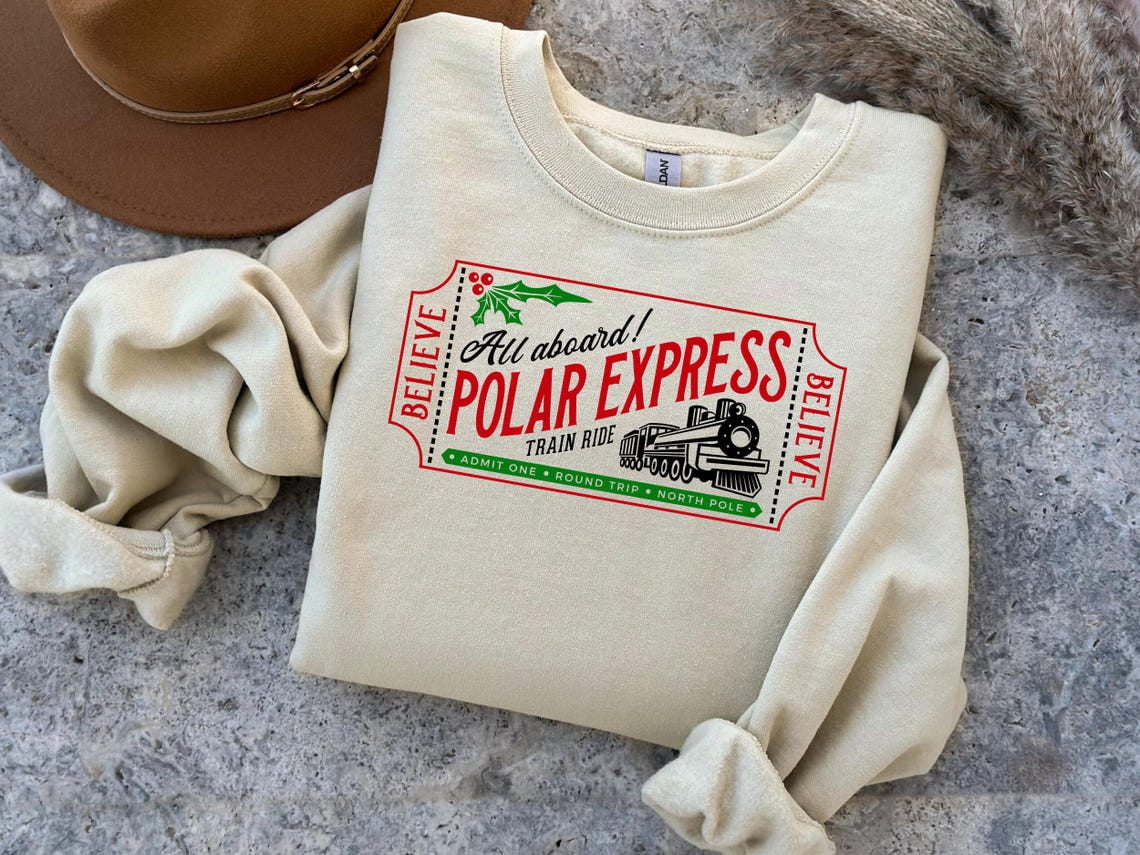 Polar Express shirt, Polar Express Trip, Christmas Family Trip, Xmas ...