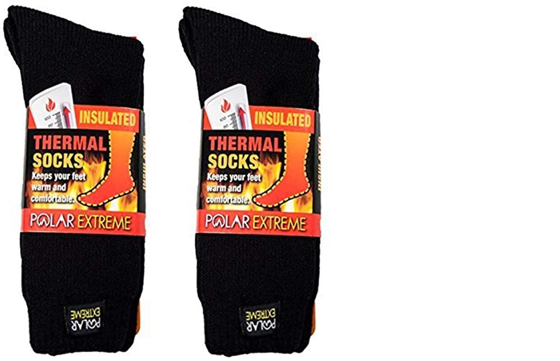 Polar Extreme Insulated Thermal Socks, Warm for Cold Weather, Thick for ...
