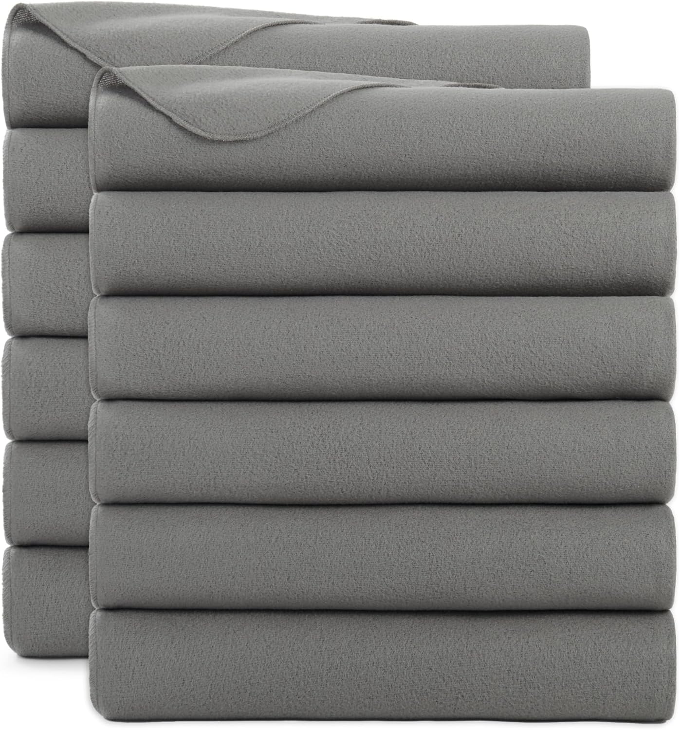 Polar Fleece Throw Blankets Bulk - (Pack of 12) Ultra Soft Cozy Blanket ...