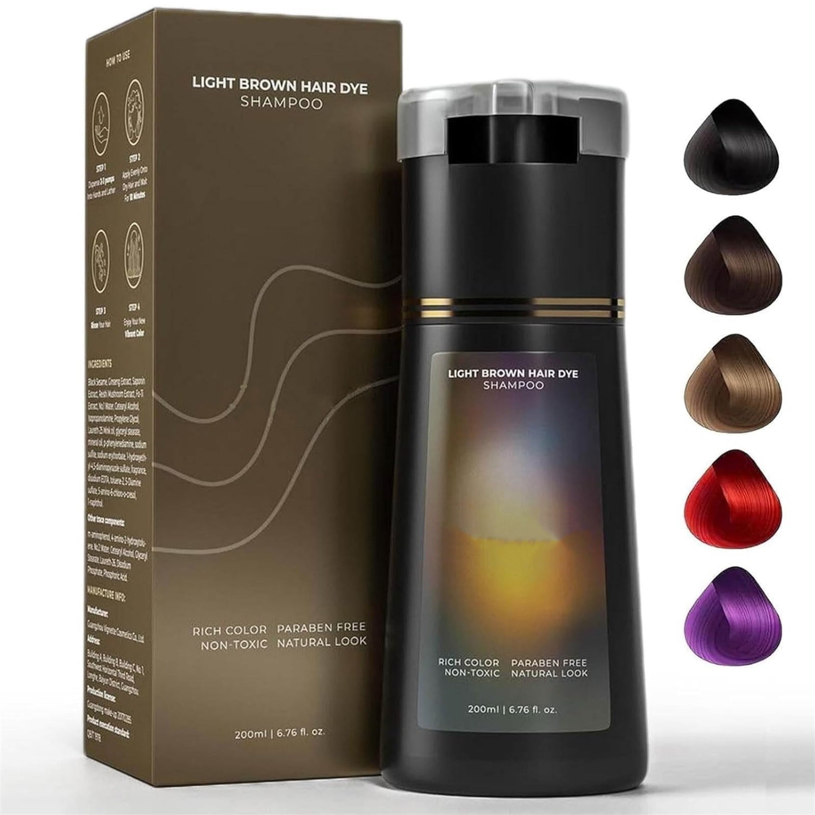 Polar Hair Dye Shampoo, Polar Hair Care, Polar Haircare Instant Dye ...