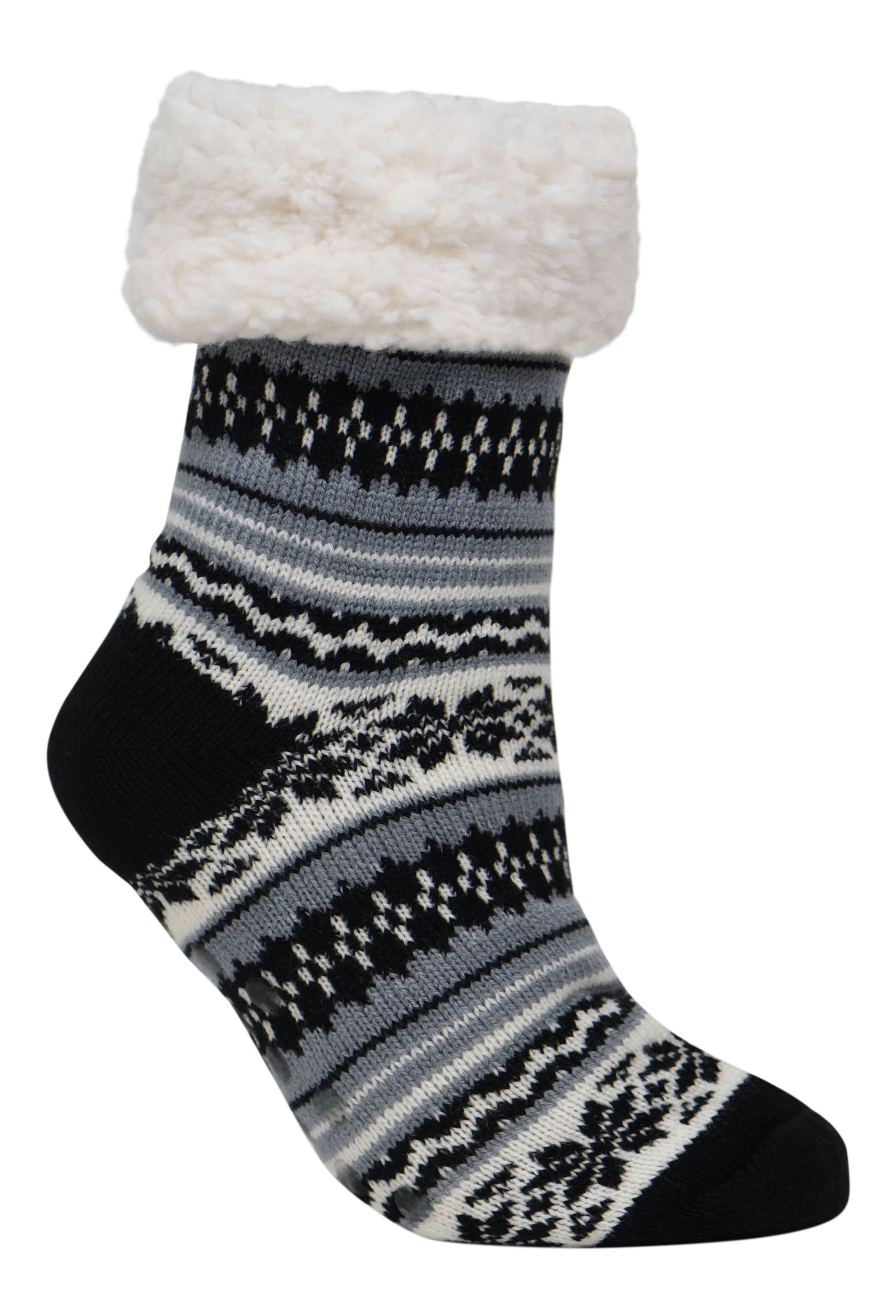 Polar Heat Women's Polar Heat Acrylic Thermal Winter Socks w/ Anti-Skid ...