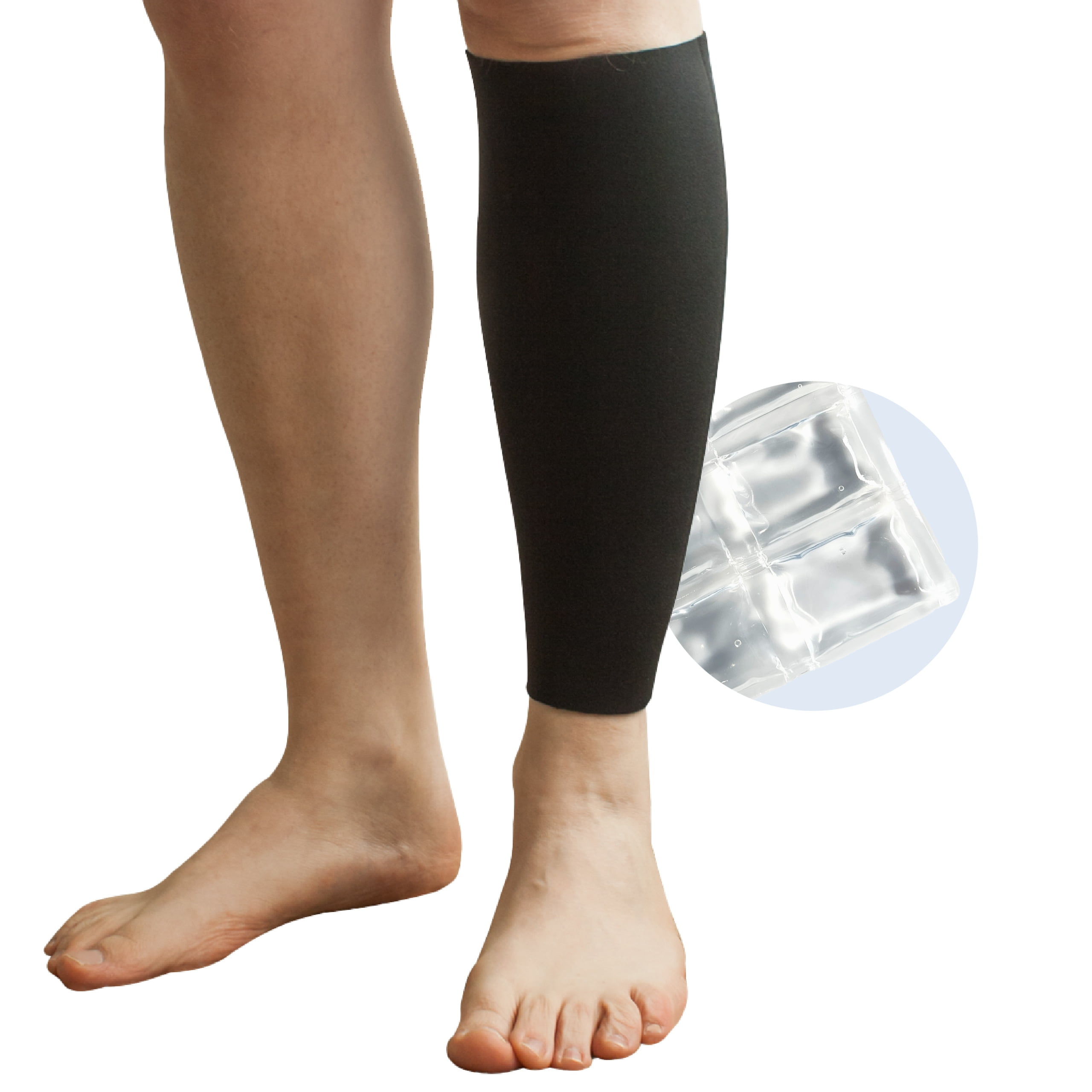 Polar Ice Compression Shin Wrap - Universal - Cold therapy reduces ...