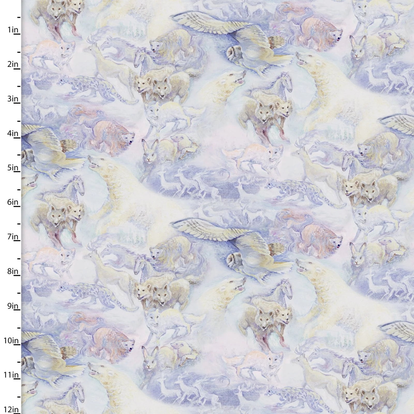 Polar Journey Animal Flight Cotton Fabric - Walmart.com