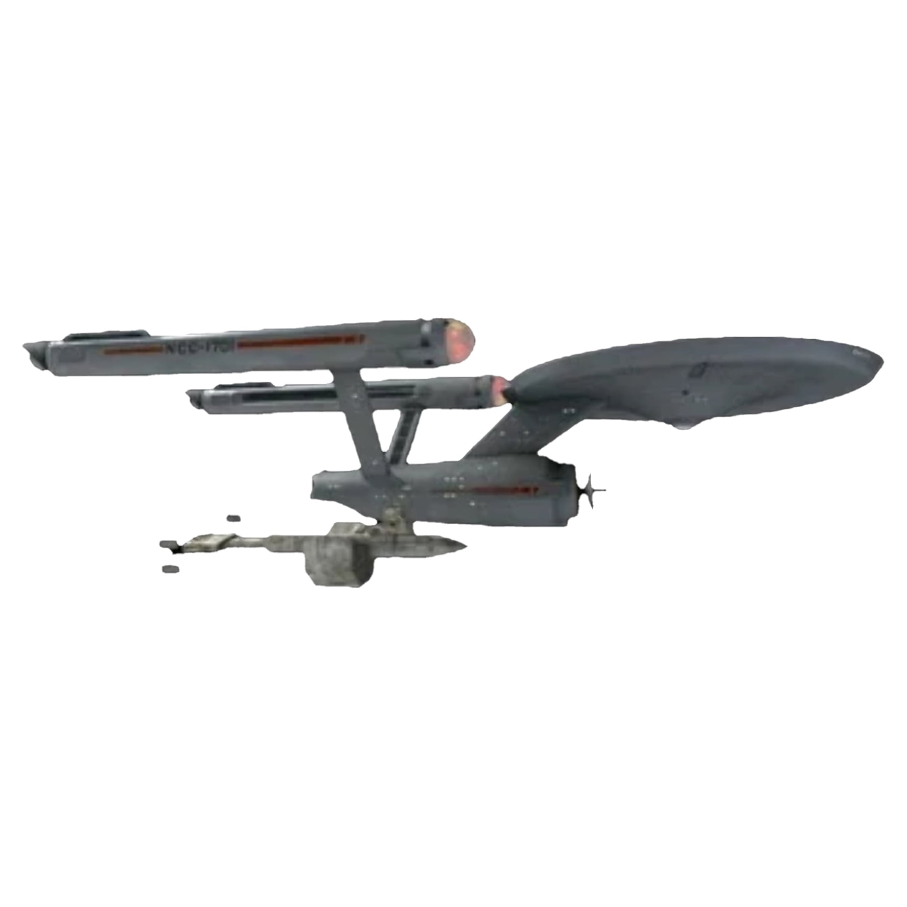 Polar Lights Star Trek TOS USS Enterprise 1/1000 Scale Plastic Model ...