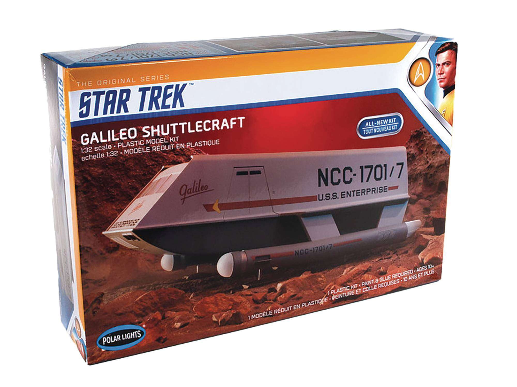 Polar Lights 1:32 Scale Galileo Shuttle Plasic Model Kit Tooling ...