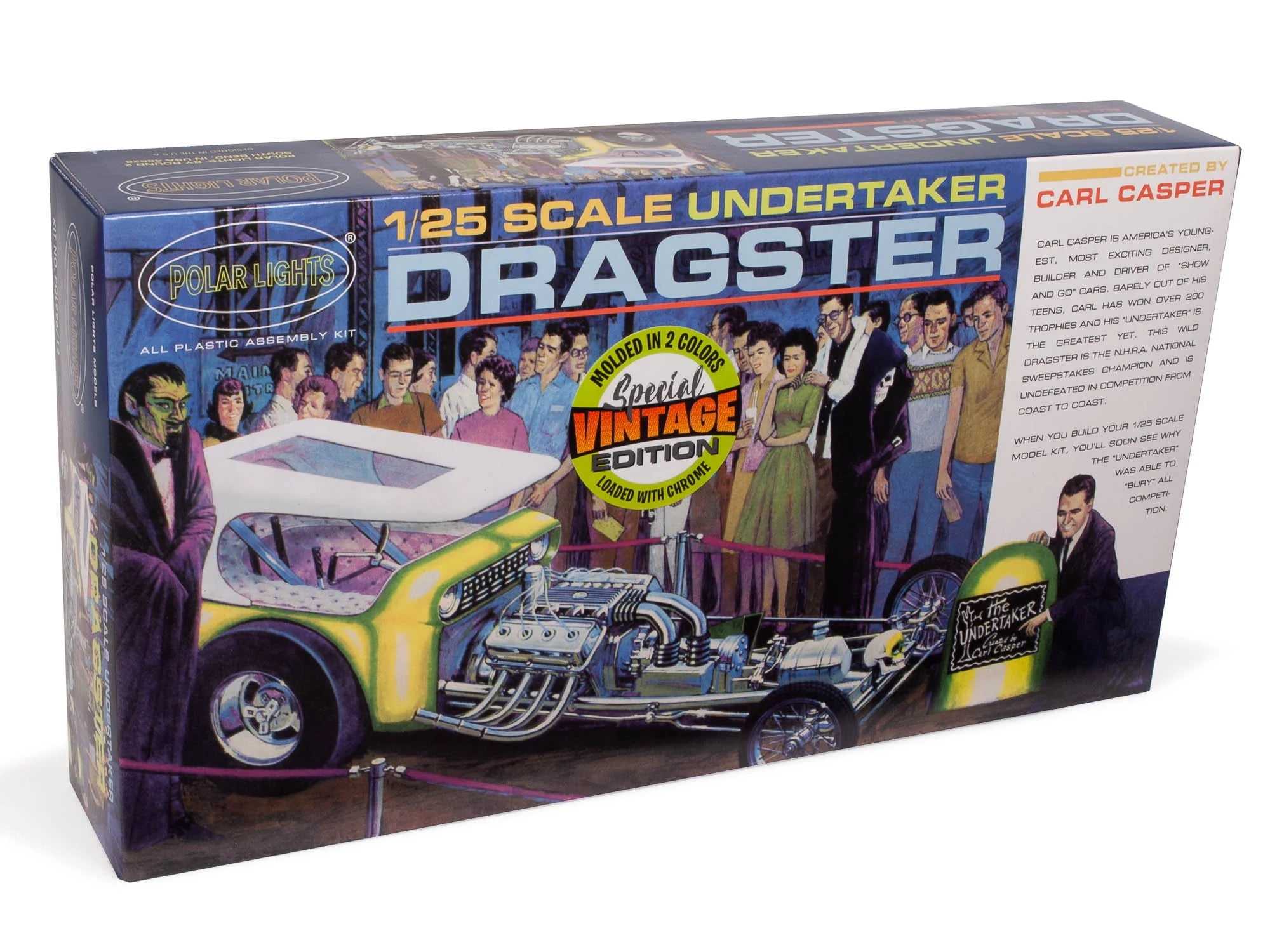 Polar Lights Undertaker Dragster Skill 2 Model Kit by Carl Casper 1/25 ...
