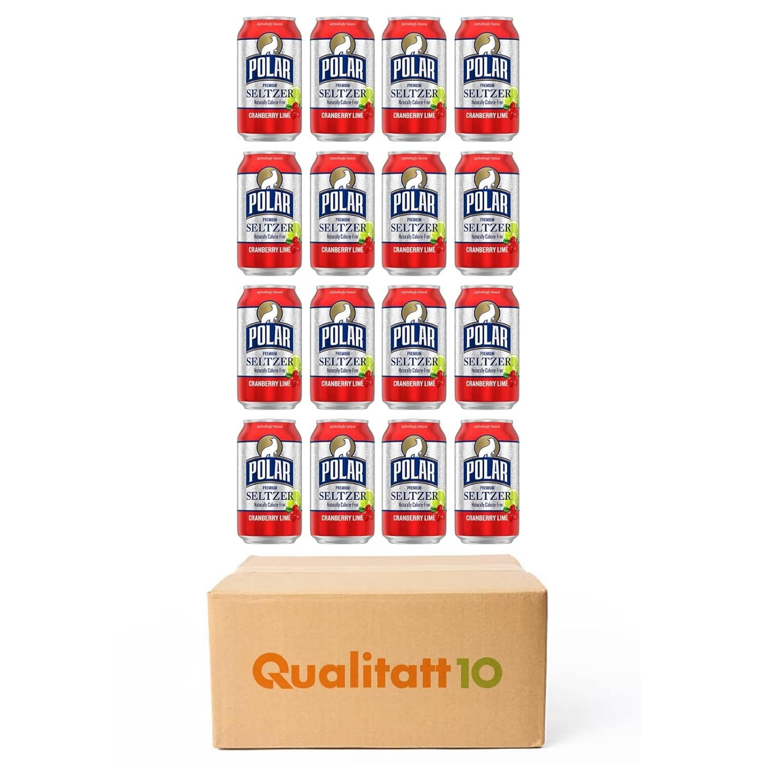 Polar Premium Seltzer Sparkling Water Cranberry Lime 12 fl oz 16 pack by ZJQF - Walmart.com