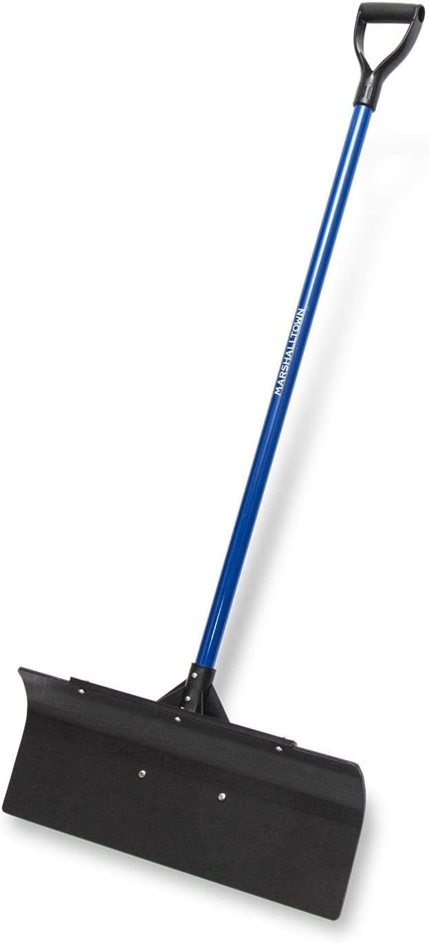 Polar Pusher 24 Inch Snow Pusher Shovel, Lightweight Non-Stick UHMW ...