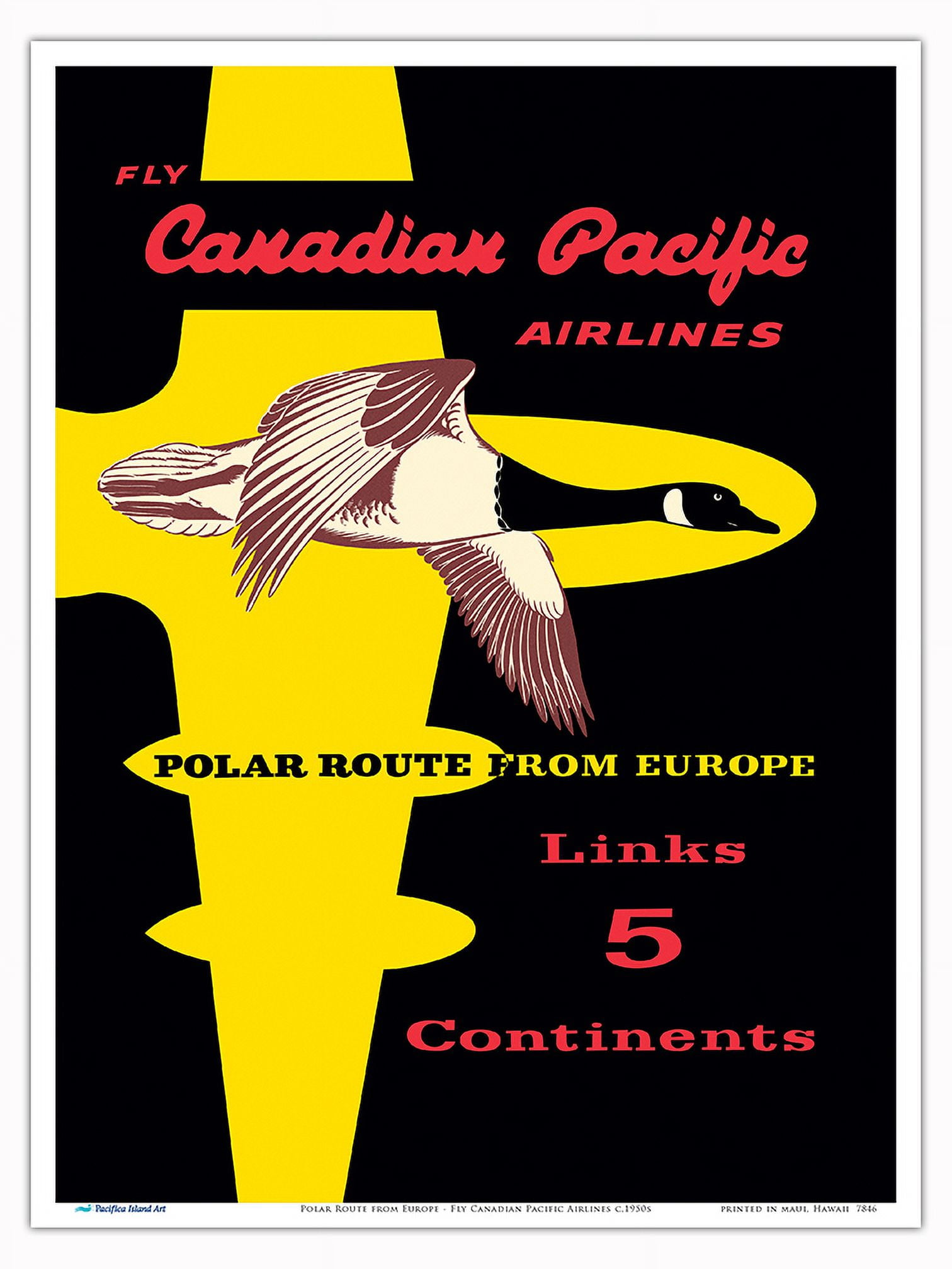 Polar Route from Europe - Fly Canadian Pacific Airlines - Links 5 ...