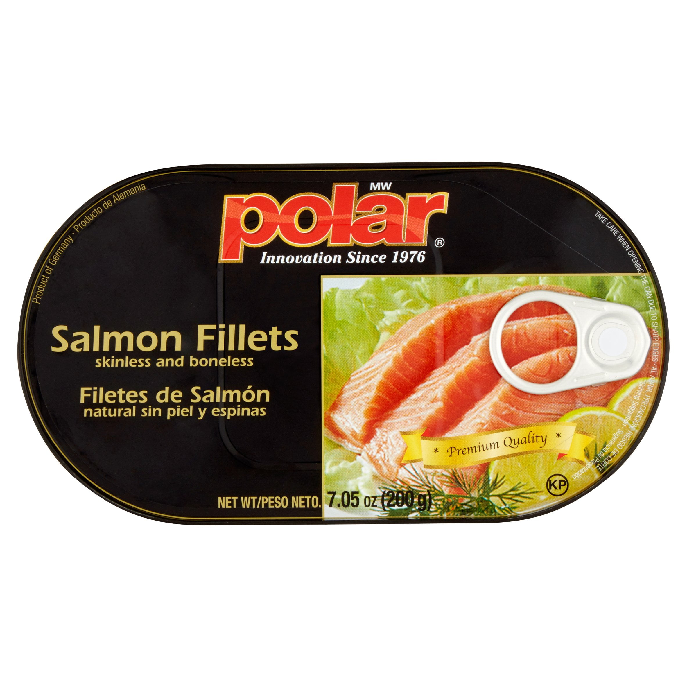 Polar, Skinless and Boneless Salmon Fillets in Brine, 7.05 oz - Walmart.com