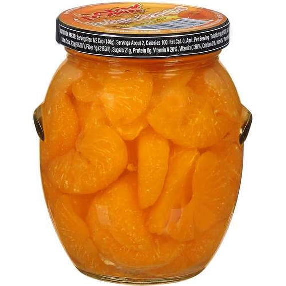 Polar Mandarin Oranges in Light Syrup, Sliced, Shelf-Stable, Nutritious ...