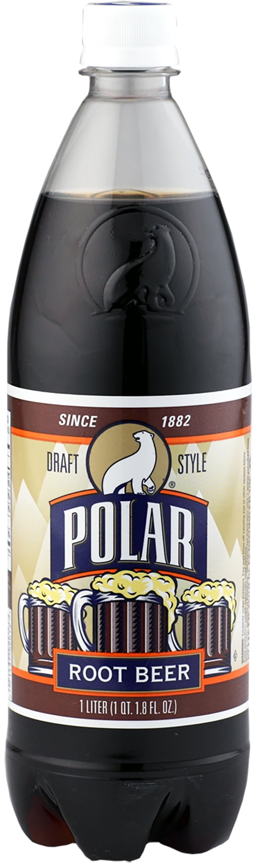 Polar Soda, Root Beer, 33.8 Fl Oz - Walmart.com