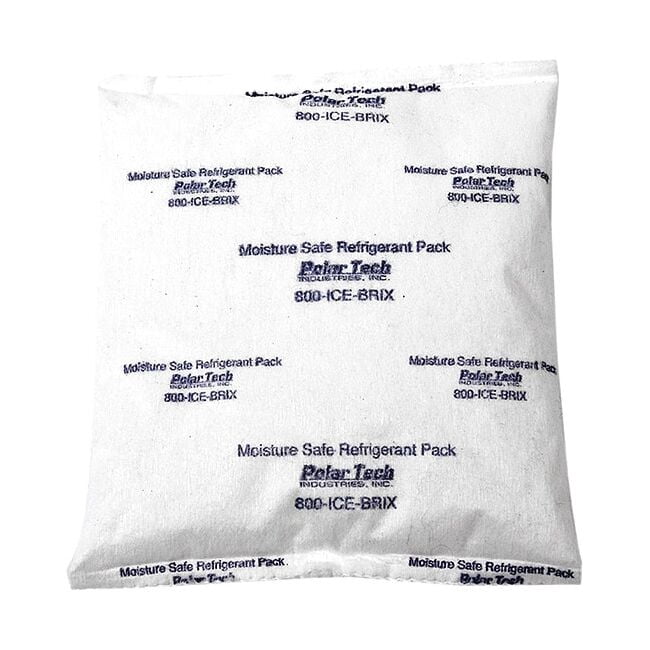 Polar Tech Industries Cold Pack,6 x 6 In.,12 oz.,PK12 TP 12/MS ...