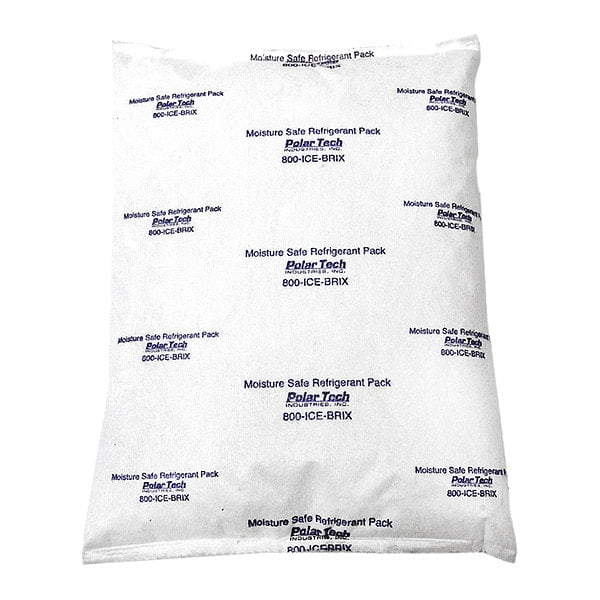 Polar Tech Industries Ice-Brix Moisture Safe, Reuseable, 16 oz.,PK8 TP ...