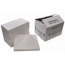 Insulated Shippers 60 Lb Styrofoam Fish Box - Walmart.com