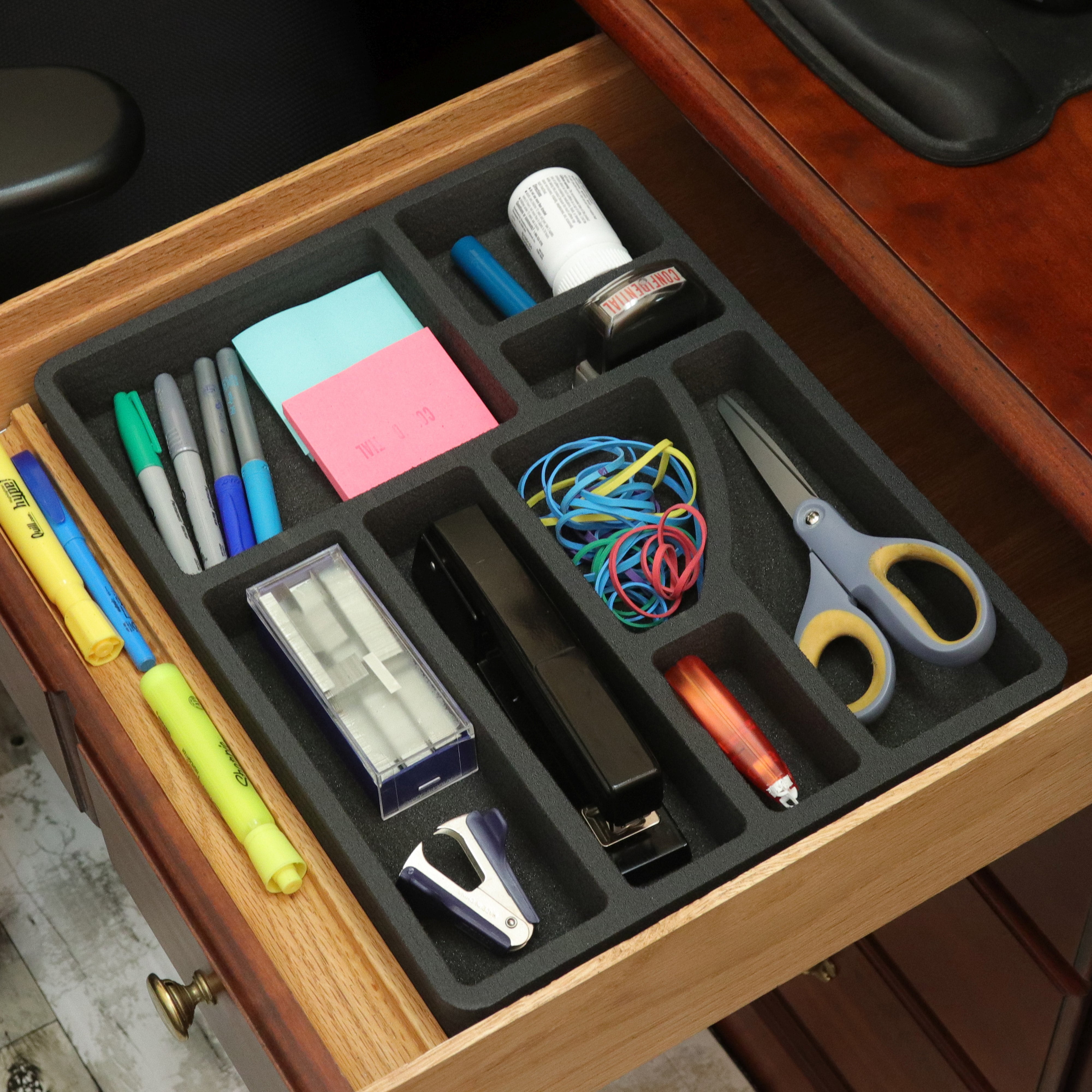Polar Whale Desk Utility Kitchen Drawer Organizer Tray Insert Pen ...