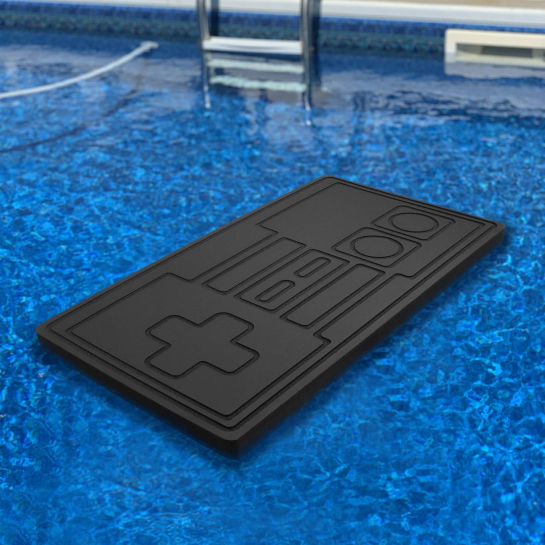 Polar Whale Floating Video Game Controller Pool Raft, Black - Walmart.com