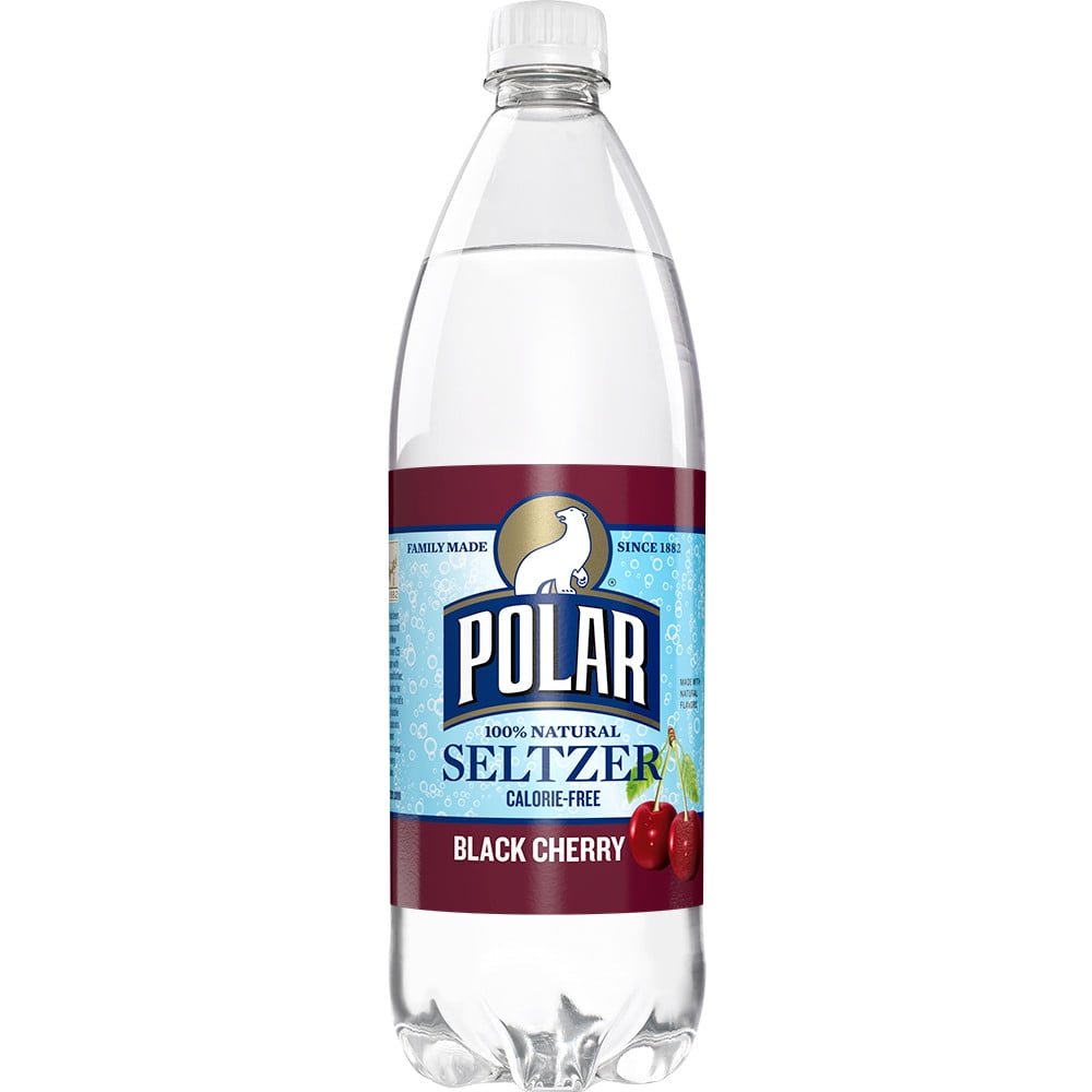 Polar Premium Sparkling Seltzer Water, Zero Calorie, Black Cherry ...