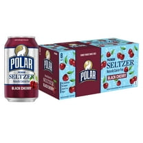 Polar Sugar-Free Raspberry Lime Flavored Carbonated Seltzer Water, 12 fl oz, 8 Pack Cans ...