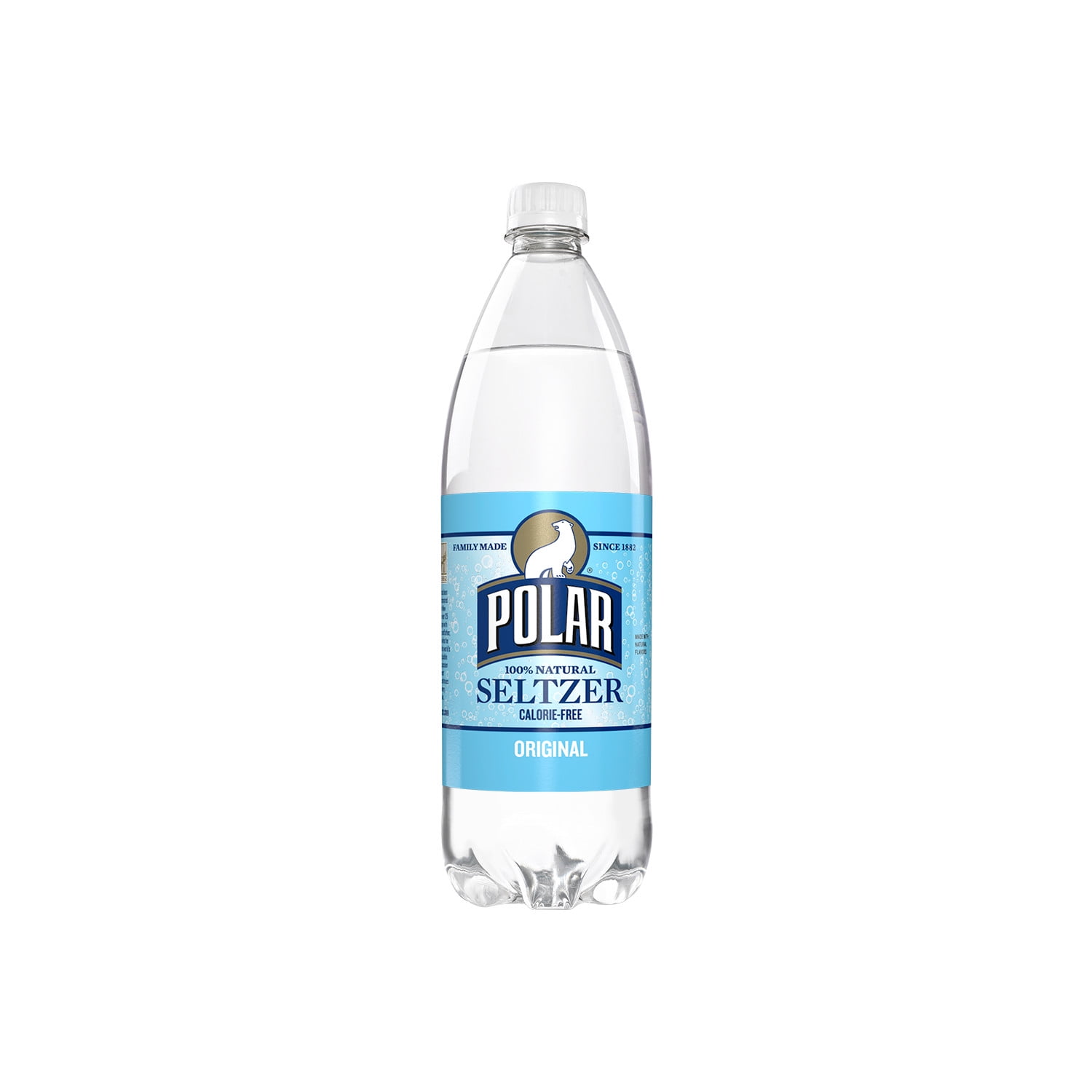 Polar Original 100% Natural Seltzer Water, Calorie-Free, Sodium-Free ...