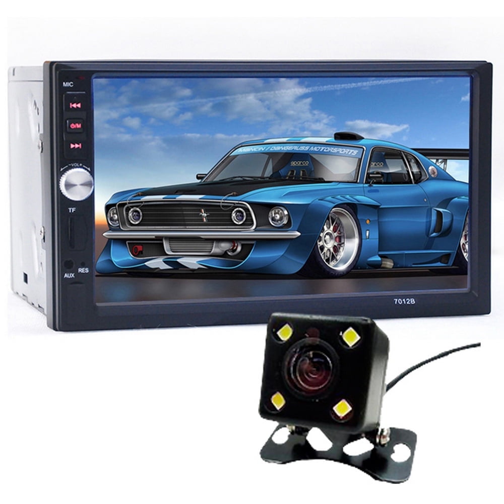 PolarLander Double Din Car Stereo Touch Screen Bluetooth Car Radio MP5 ...